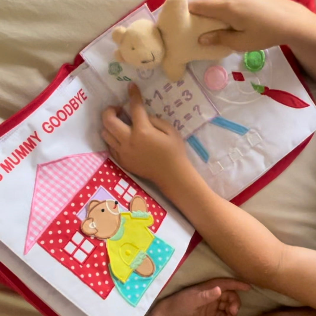 Cloth Activity book My Day – Curious Grace Co 💚
